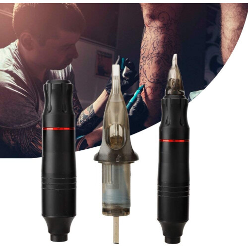 Professional Rotary Tattoo Gun Machine with Needle High Speed Permanent ...