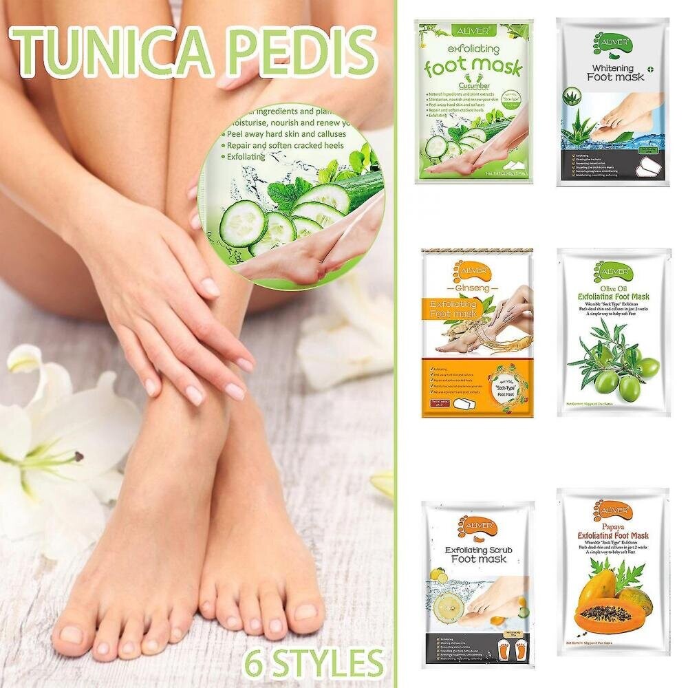Aliver Foot Mask Exfoliating Dead Skin Moisturizing Moisturizing ...