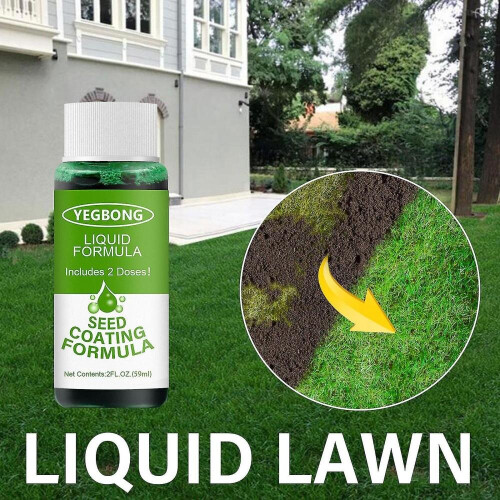 Yegbong Liquid Lawn Nutritious Grass Planting Liquid Portable Grass ...