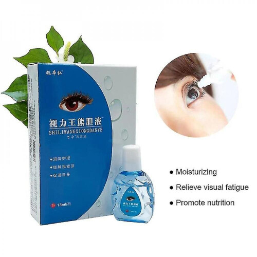 Tib 15ml Vision Bear Bile Eye Drops Relieve Eye Fatigue Eliminate Dry ...