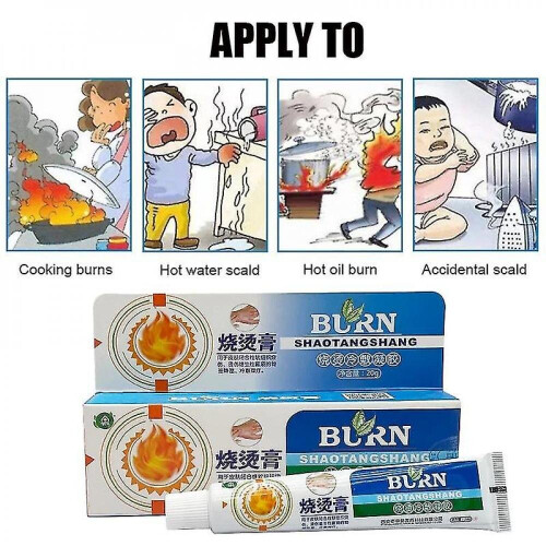20g 100% Pure Natural Herbal Burn Scald Ointment Aloe Cream ...