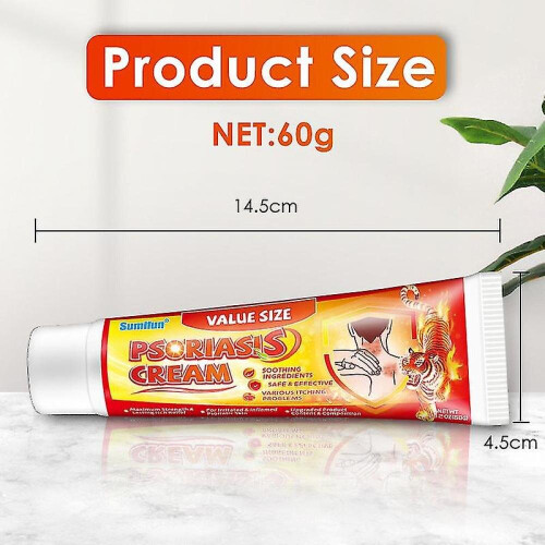 1box 60g Upgrade Tiger Balm Psoriasis Cream Dermatitis Eczema Psoriasis Antibacterial Ointment ...