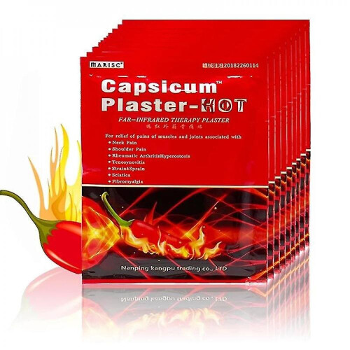 Tib 80pcs Zb Capsicum Plaster Hot Pain Relief Plaster Relief Rheumatism ...