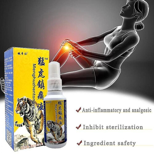 Tib Chinese Tiger Balm Pain Relief Spray Heat Massage Liquid Lower Back ...