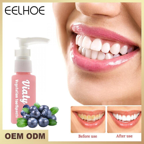 Pressed Toothpaste Bottle Blueberry Grape Bright Teeth Green Apple ...