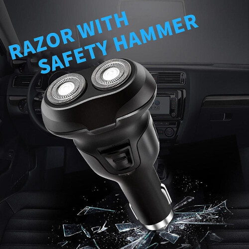 Sportsman 12v/24v Electric Car Razor Men's Rechargeable Razor Beard ...