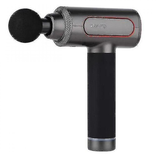 Massage Gun Muscle Black Body Massager Electric 6 Speeds Vibrating Gun ...