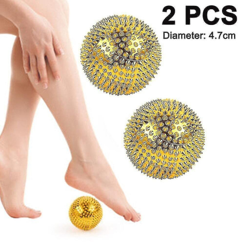 Magnetic Massage Ball, Relax Muscles, Finger Foot Massage Thorn Ball on ...