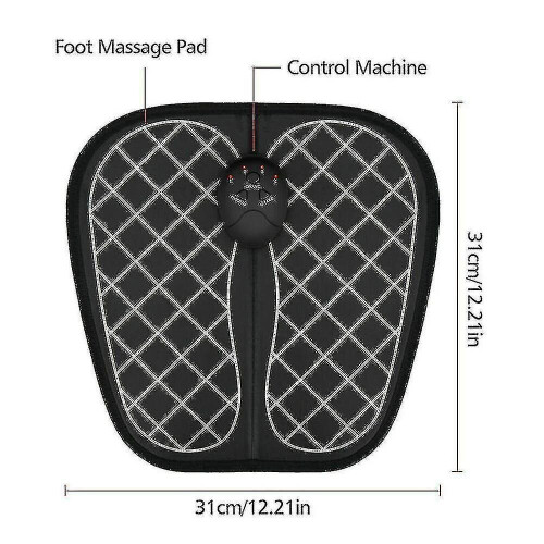 Electric Ems Foot Accupoint Massager Mat Pad Muscle Blood Circulation ...