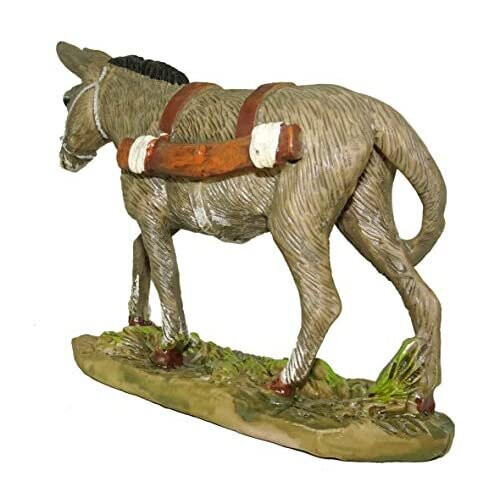 Ferrari & Arrighetti Nativity Scene Figurine: Donkey - Martino Landi ...