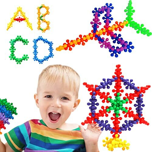 CAPT.GOOSE Early STEM Educational Building Block Toys - Plastic ...