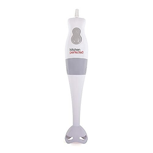 KitchenPerfected 200w Hand Blender - 2 Speed Settings - Stainless Steel ...
