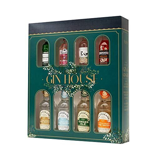 Gin Gift Set - Flavoured Gin and Tonic Gift Set with Gordons Pink Gin ...
