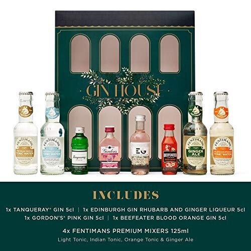 Gin Gift Set - Flavoured Gin and Tonic Gift Set with Gordons Pink Gin ...