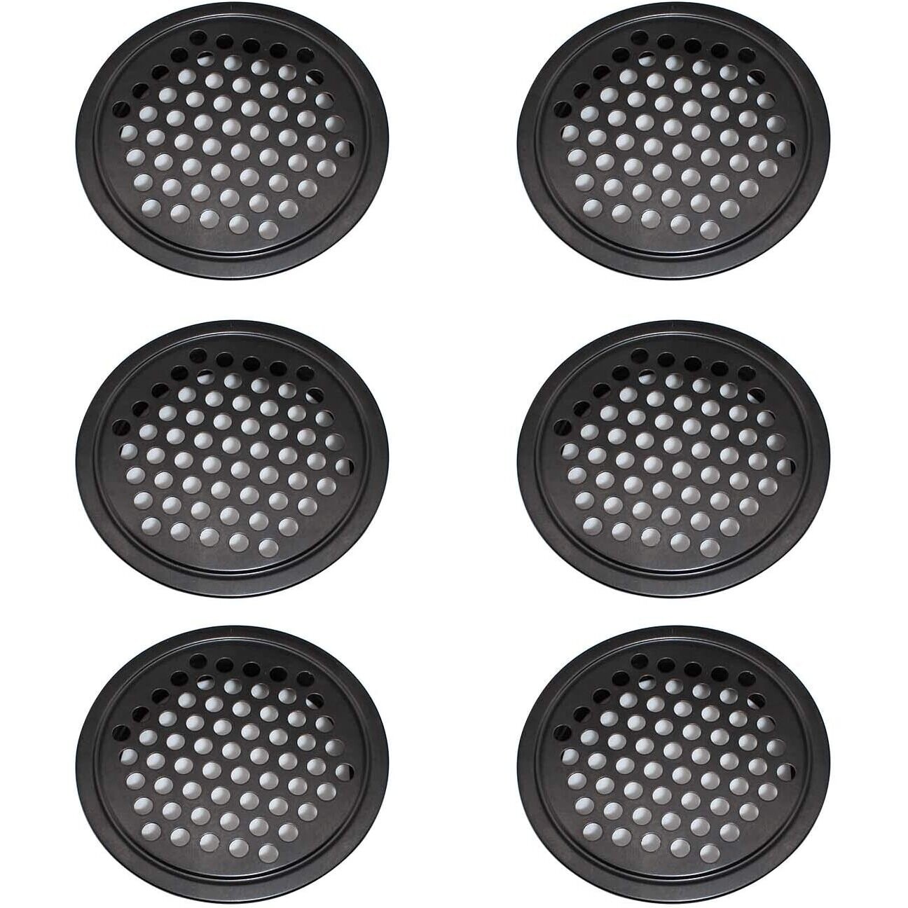 Artisan-SH 6 Pcs Round Ventilation Grilles Vent Mesh Wardrobe Vents ...