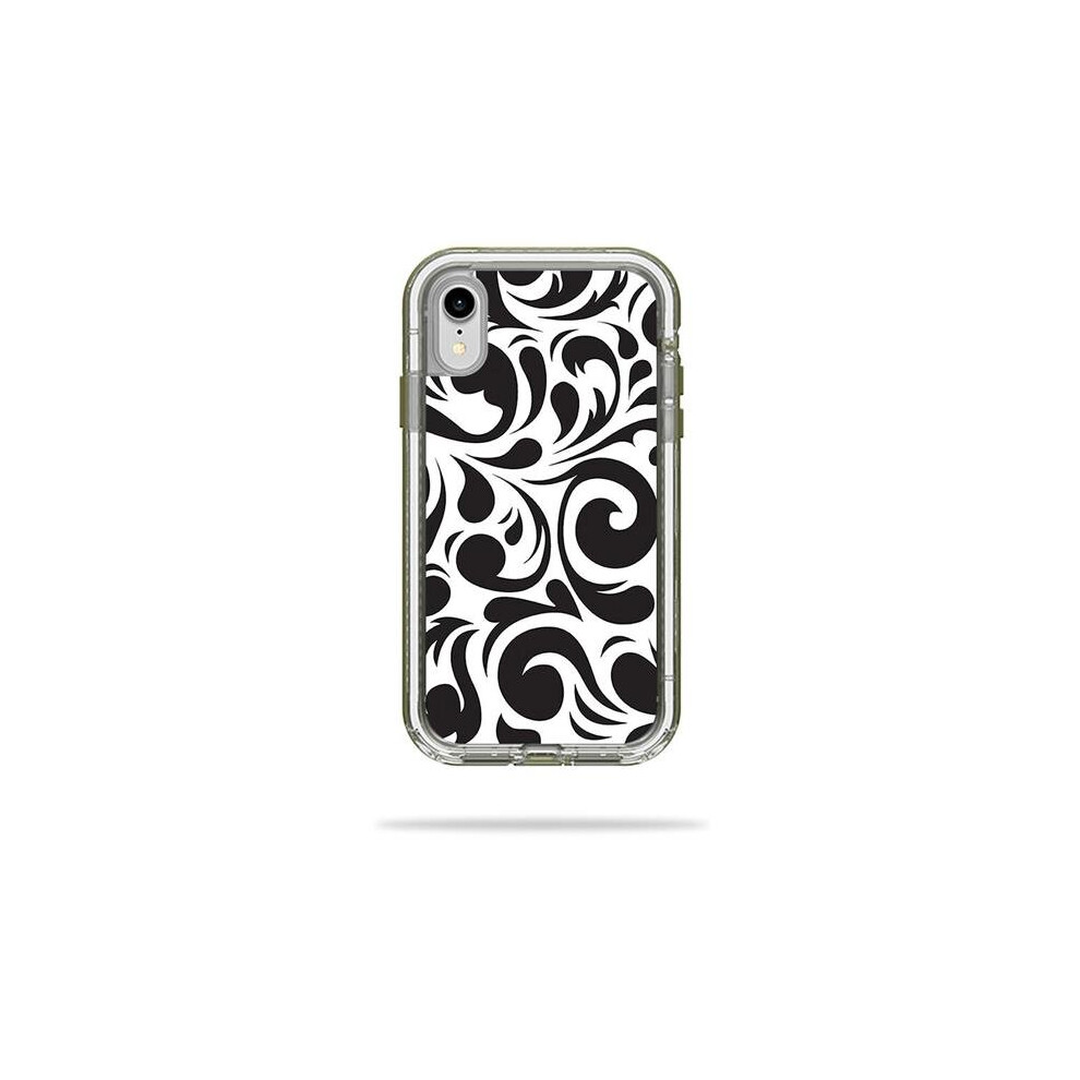MightySkins LIFNIPXR-Swirly Black Skin Decal Wrap for LifeProof NEXT ...