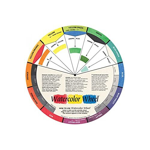 Roue des couleurs de l'aquarelle de The Color Wheel Company on OnBuy