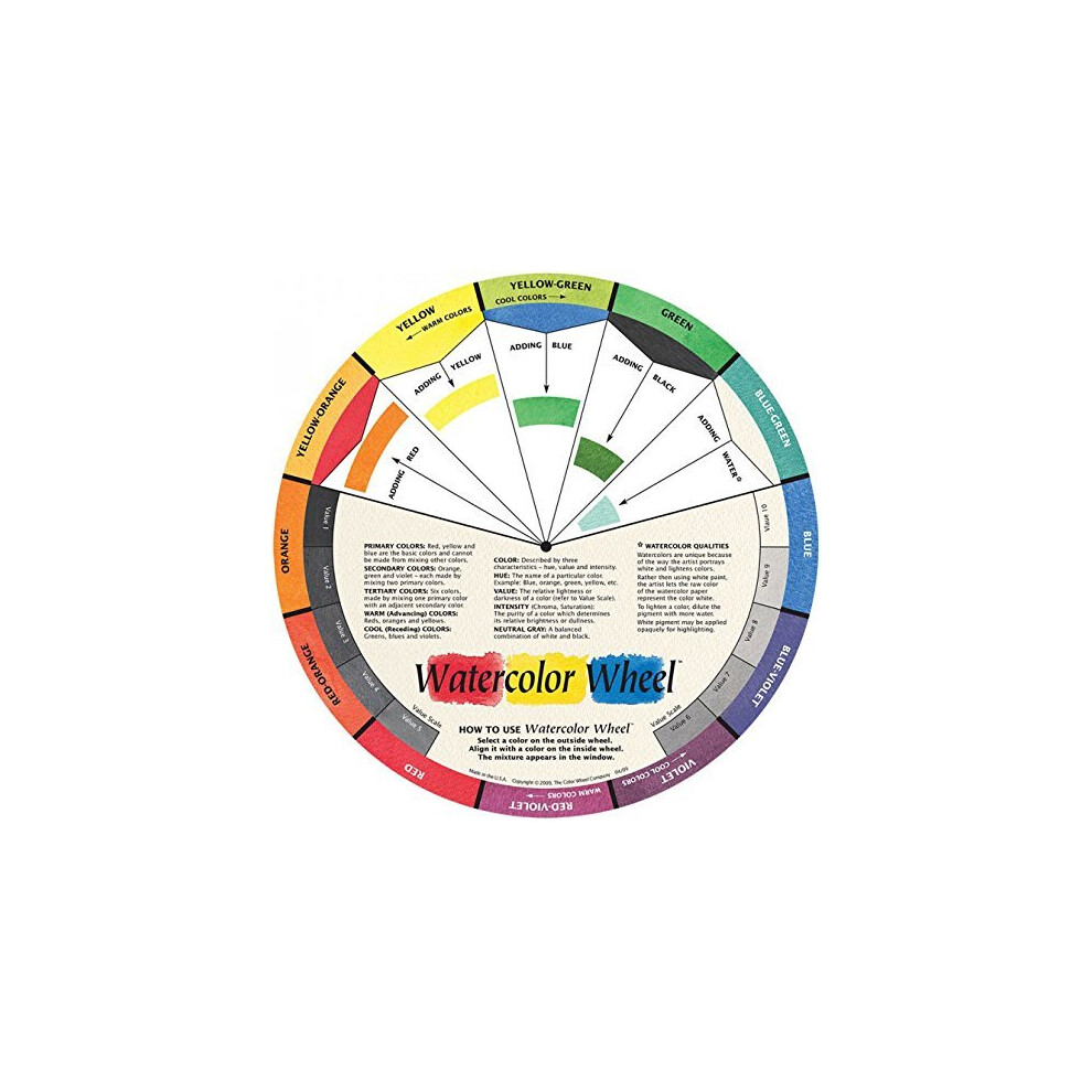 Roue des couleurs de l'aquarelle de The Color Wheel Company on OnBuy