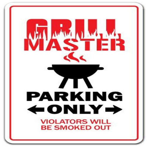 SignMission Z-Grill Master 8 x 12 in. Decal - Grill Master - BBQ ...