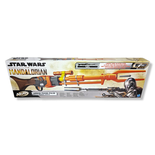 NERF Star Wars Amban Phase-Pulse Blaster The Mandalorian 1.27 meter on ...