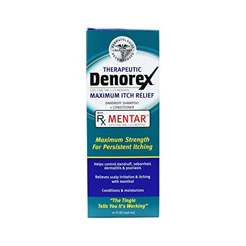 Denorex Therapeutic Maximum Itch Relief, Dandruff Shampoo plus ...