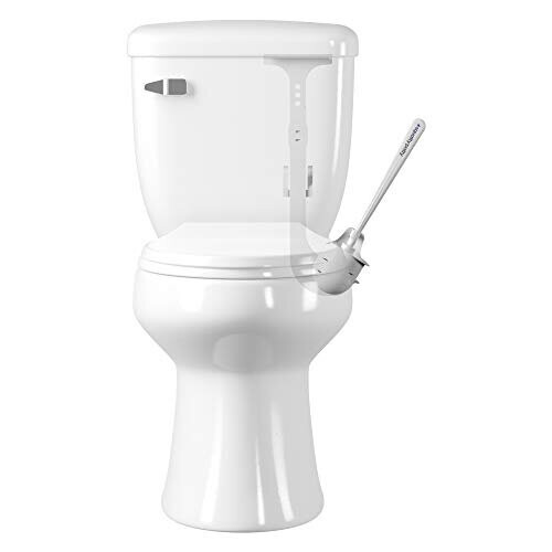Hidden toilet brush store