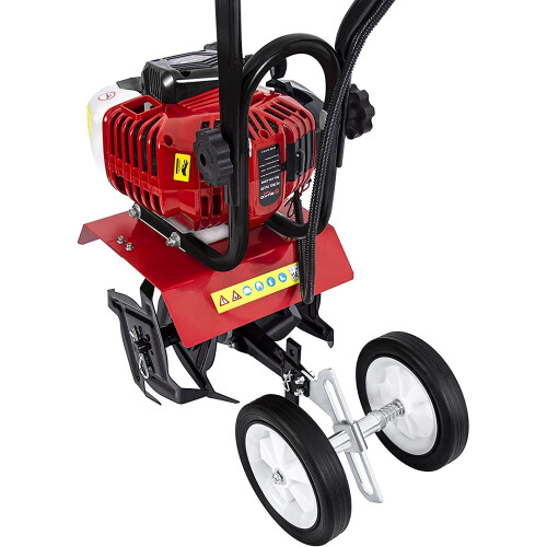 52CC Garden Petrol Tiller Engine 3HP 2 Strokes Lawn Soil Cultivator on ...