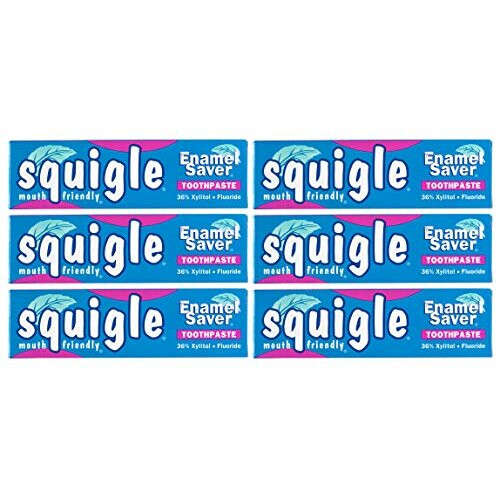 Squigle Enamel Saver Toothpaste (Canker Sore Prevention & Treatment ...