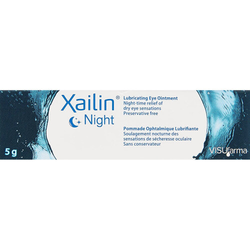 Xailin Night Lubricating Eye Ointment 5g - 6 Pack on OnBuy