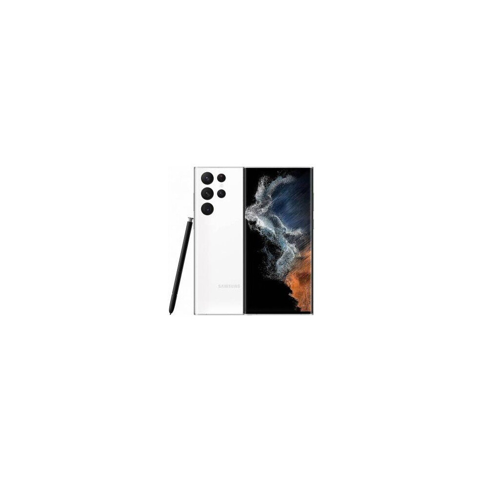 Samsung SM-S908B Galaxy S22 Ultra 8 + 128GB 6.8 "5G Phantom White DS ...