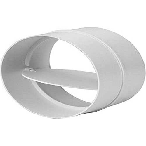 100mm / 4 inch Backdraught Shutter/Ducting Connector with Non-Return ...
