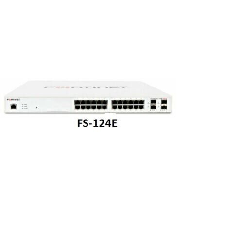 Fortinet FS-124E Layer 2 FortiGate Switch 24xGE RJ45 LAN port SFP on OnBuy