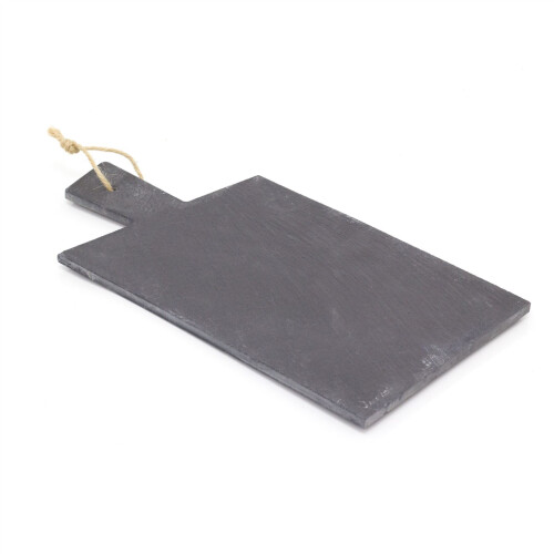24cm Natural Slate Serving Platter Chopping Board | Slate Serving Tray ...