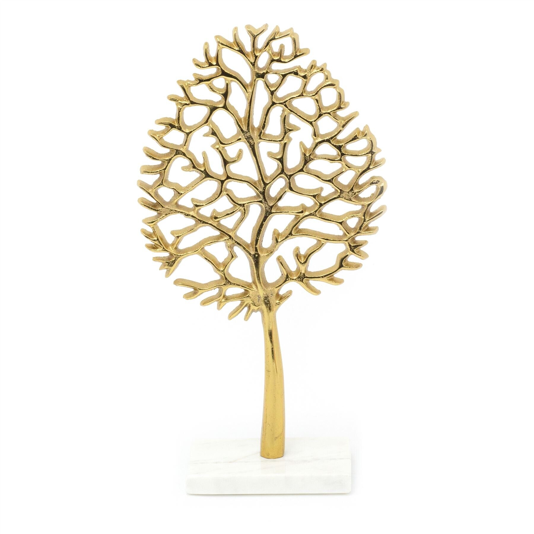 34cm Elegant Gold Tone Tree Of Life Ornament | Gold Metal Tree Of Life ...