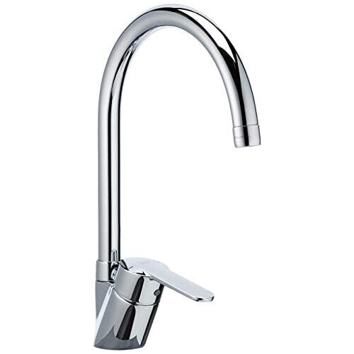 Roca, Victoria A5A8E25C00 Kitchen Mixer Tap with Swivel Spout on OnBuy