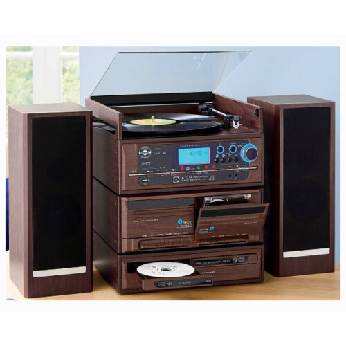 Steepletone Capitol Vinyl Record Player CD RECORDING Music Centre ...