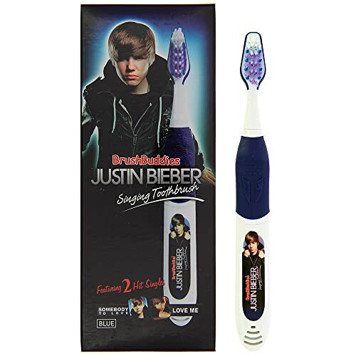 Justin Bieber Singing Toothbrush (Somebody to Love and Love me)-Blue on ...