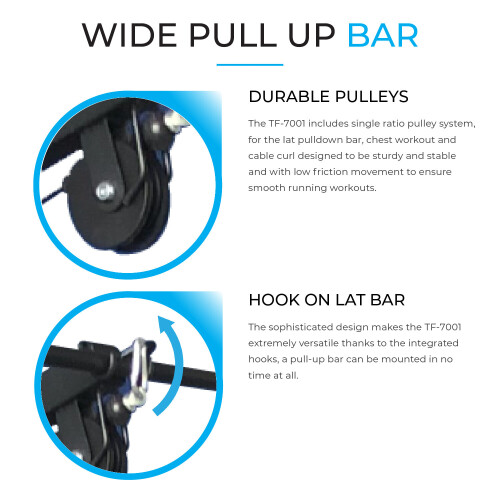 Compact Multi Gym for Home | Complete All in One Single Station Over ...