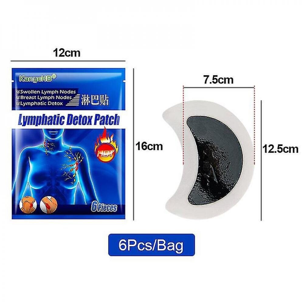 Lymphatic Drainage Detox Patch Effective Anti-swelling Plaster Breast ...