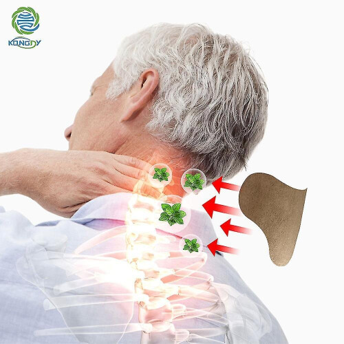 50pcs Neck Pain Patch Wormwood Extract Pain Plaster Cervical Muscle ...