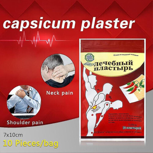 30 Pieces Hot Capsicum Plaster Chinese Medical Joints Pain Relieving ...