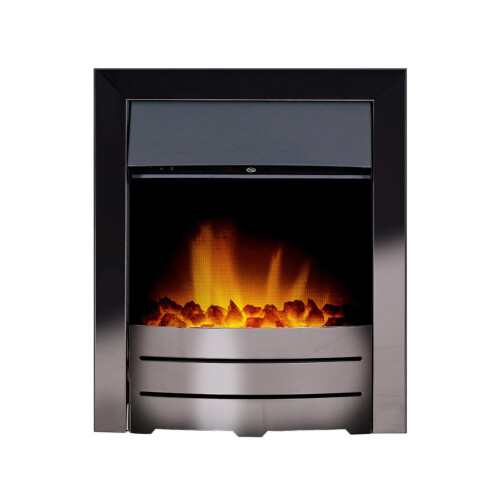 Adam Colorado Electric Inset Fire in Black Nickel on OnBuy
