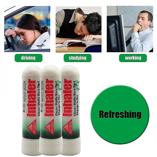 Tib 0.5ml Cool Mint Nose Inhaler Relieve Nose Congestion Headache ...