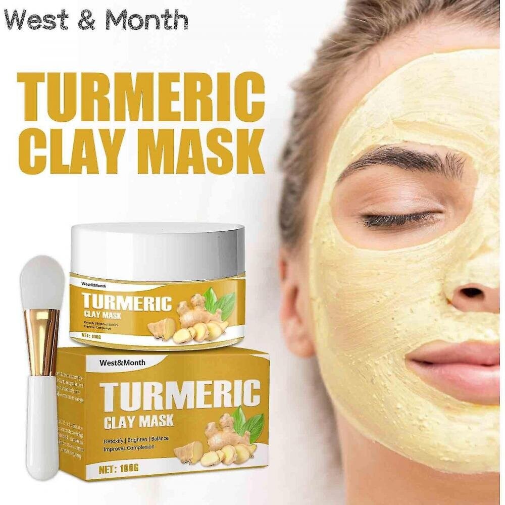 Westmonth Turmeric Mud Mask Deep Cleansing Mud Mask Cream Hydrating ...