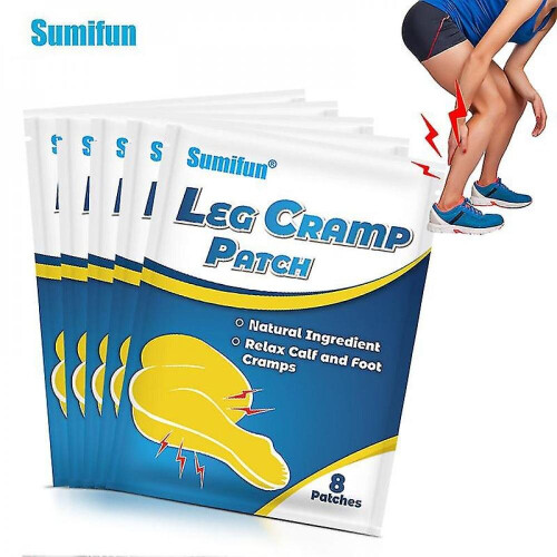 16/24/40pcs Leg Cramp Treatment Patch Calf Hyperspasmia Cramps Sticker ...