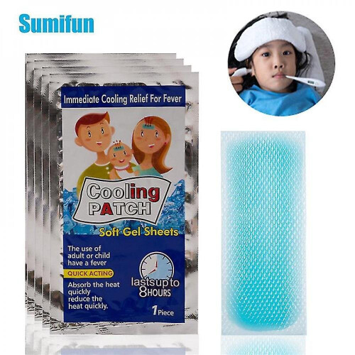 30pcs Fever Cooling Patch Fever Down Medical Plaster Migraine Headache ...