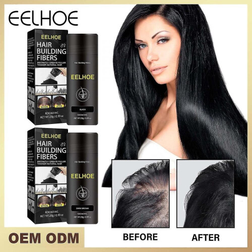 Eelhoe Hair Fibre Powder Dense Hair Top Hairline Thinning Filler Powder ...