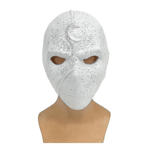 Moon Knight Mask Latex Helmet Cosplay Costume Accessories Halloween ...