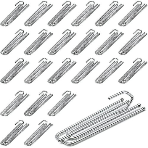 Curtain Hooks, 24 Pieces Stainless Steel Pleat Claws Curtain Hooks ...