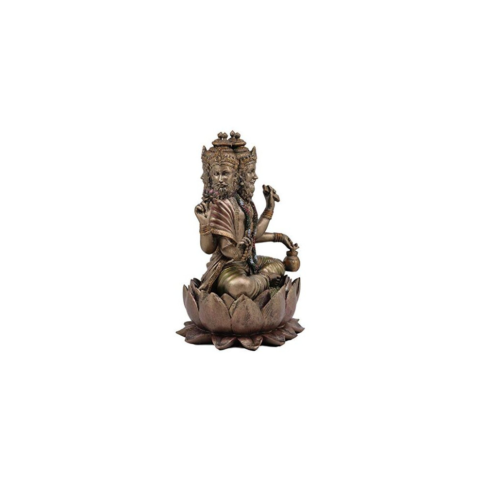 Ebros Supreme Cosmic Soul Hindu Deity Brahma Statue Brahman Four Faced ...